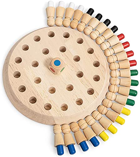 Wooden Memory Match Game – Brain Boosting Toy for Kids – Shri Toys